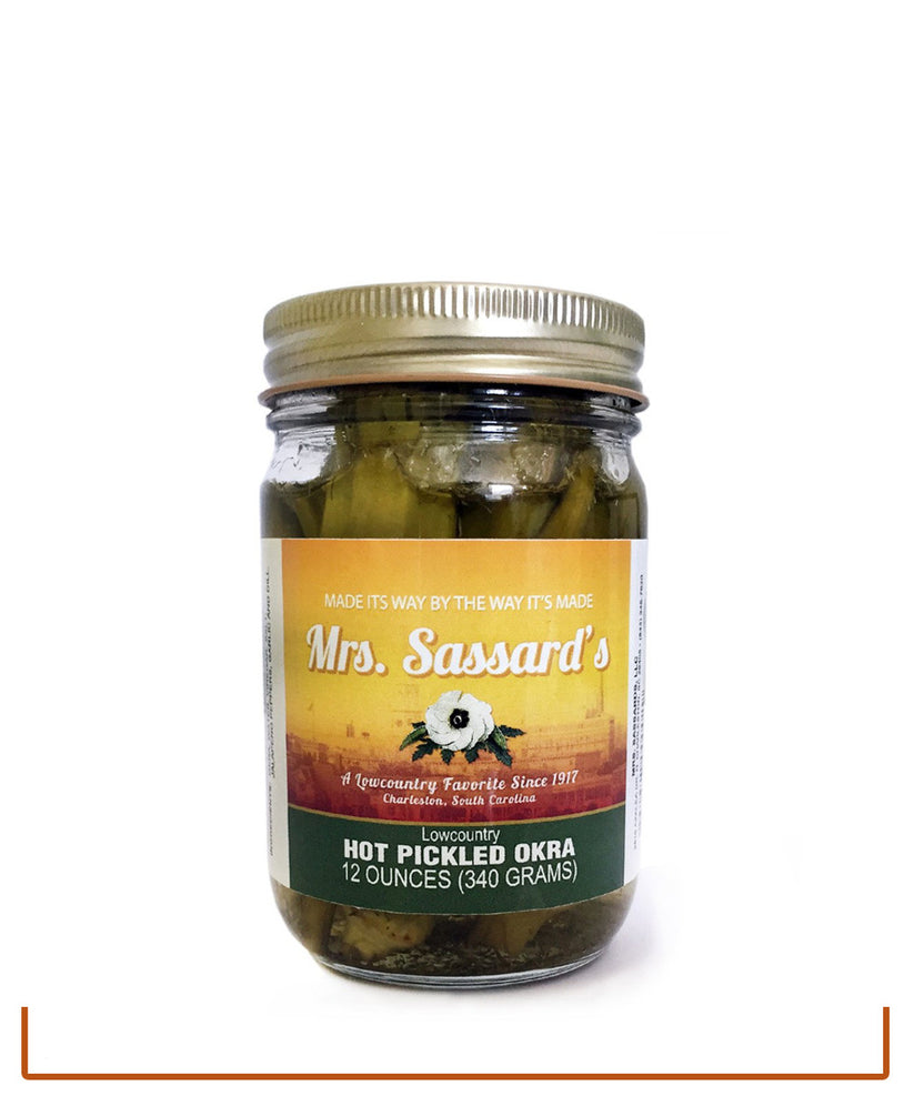 Charleston Hot Pickled Okra – Lowcountry Olive Oil