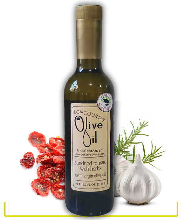 Sundried Tomato and Herbs Olive Oil – Lowcountry Olive Oil